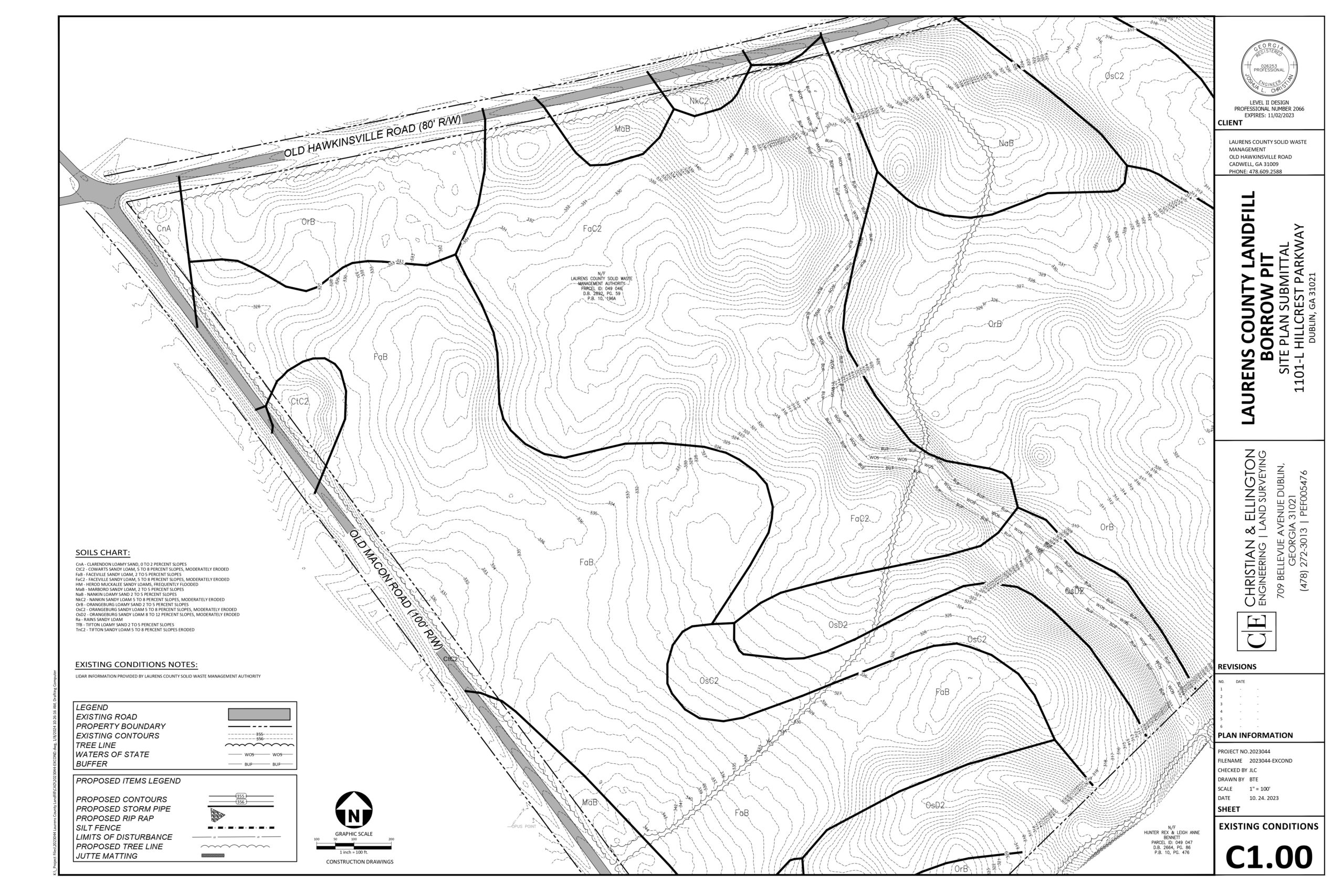 Topographical (TOPO) Survey | Christian & Ellington